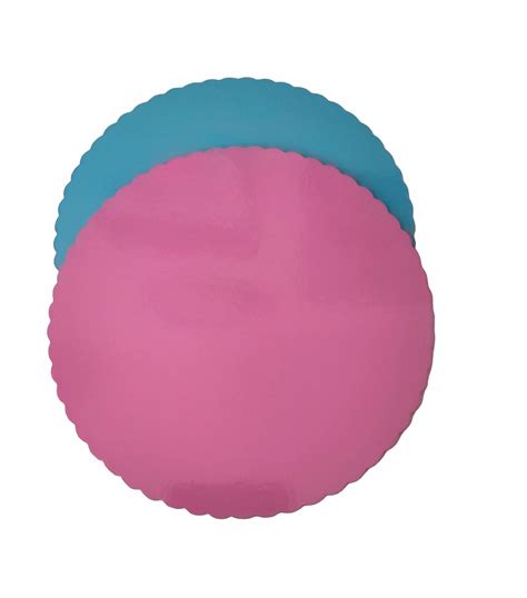 Подложка за торта двуцветна синьо и розово - 30 Ф см - Cake Tools ...