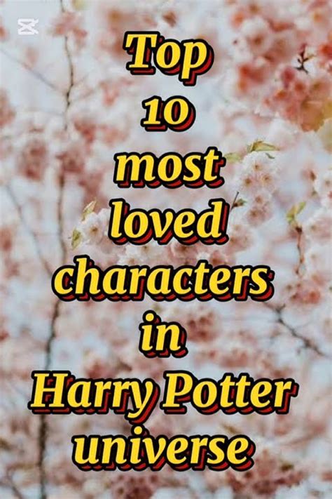 Top 10 most loved characters in Harry Potter#top10 #shorts #viral # ...