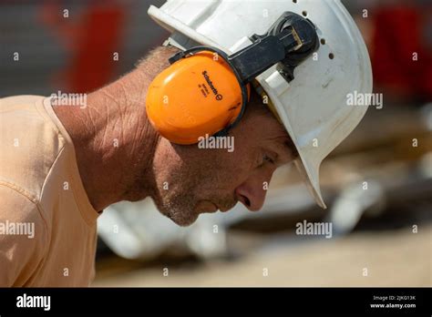 Bauarbeiter mit jackhammer -Fotos und -Bildmaterial in hoher Auflösung – Alamy