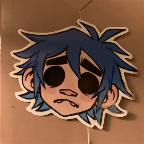 Gorillaz Inspired 2in Glossy Vinyl Stickers - Etsy