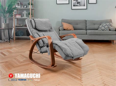 Yamaguchi представляет массажное кресло-качалка Liberty Gray