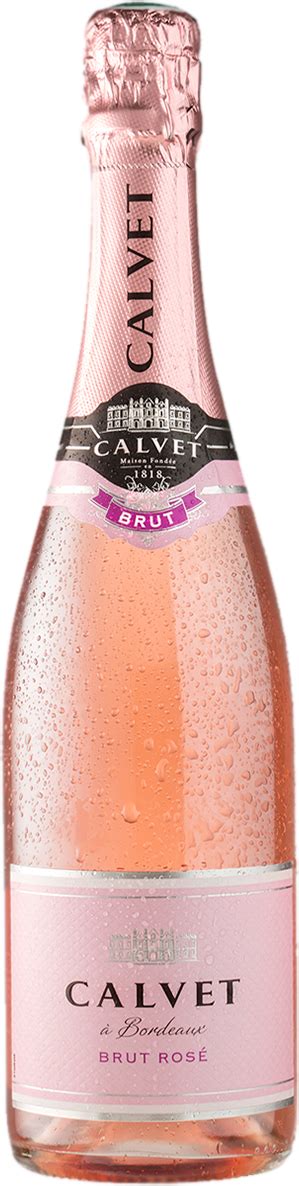 Игристое вино Calvet, Cremant de Bordeaux, Brut Rose, 0.75 л. купить ...