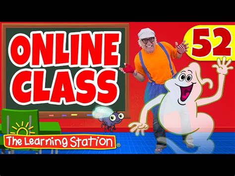 Online Class #52 Six Little Ghosts Kids Halloween Song & Fun Songs by ...