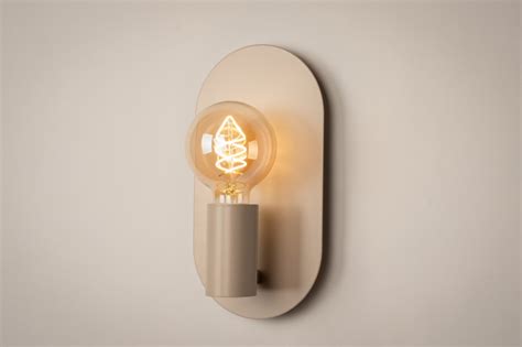 Wandlamp 75159: Landelijk, Modern, Metaal, Beige