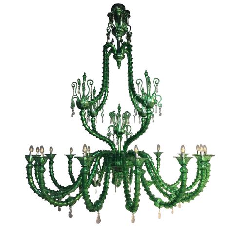 Green Glass Chandelier - Shop Online | OFFICIAL ITALIAN STORE
