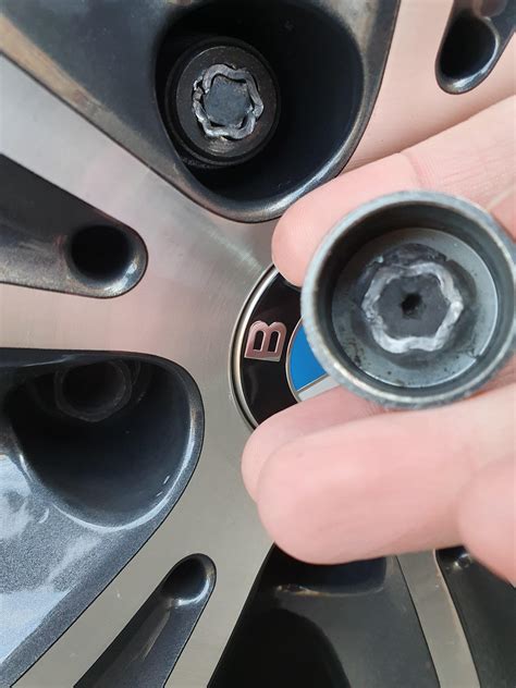 locking wheel nut key snapped : r/tires
