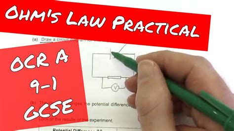Ohm's Law Practical - OCR Gateway Physics Higher P1-4 Exam Paper - YouTube