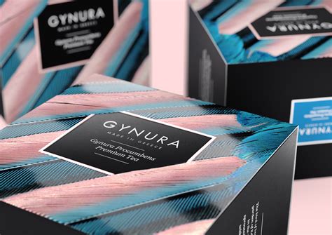 Packaging for the Gynura herbal tea on Behance