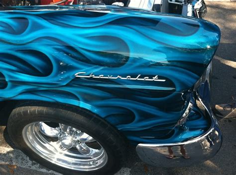 blue flame cool-ness | Custom cars paint, Car painting, Motorcycle ...