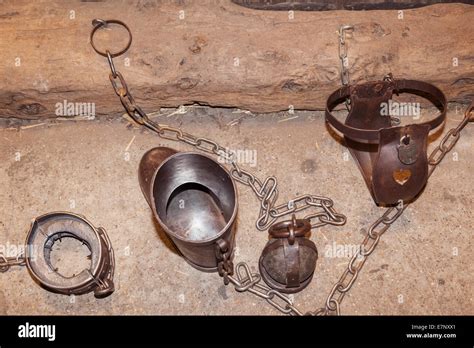 Ancient Prison Shackles