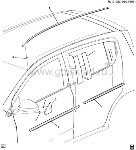 Каталог запчастей Шевроле Авео T300 (второе поколение, 2012-2014)