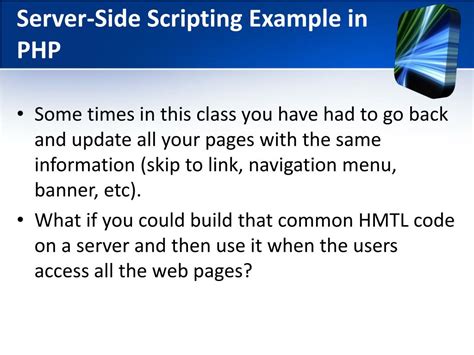 PPT - Scripting - Client-side vs. Server-side Scripting PowerPoint Presentation - ID:1772631