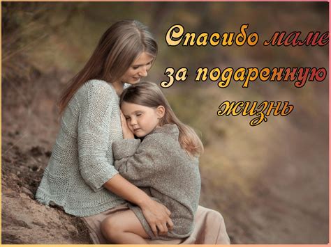Спасибо, мама, за жизнь