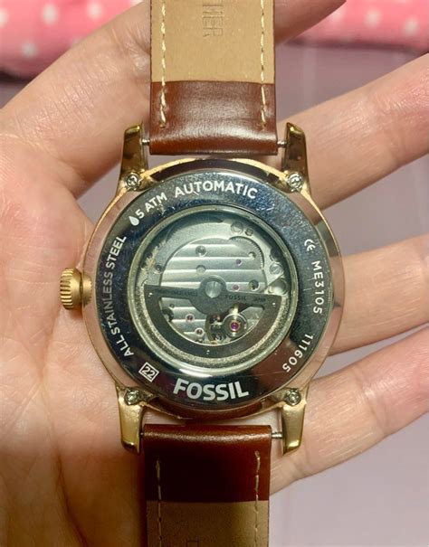 Fossil Townsman Automatic Skeleton Watch ME3105, Luxury, Watches on ...
