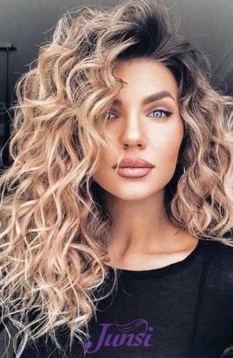 Straight Hair Perm, Wavy Hair Perm, Curly Hair With Bangs, Hair Waves, Hair Hair, Wavey Perm ...