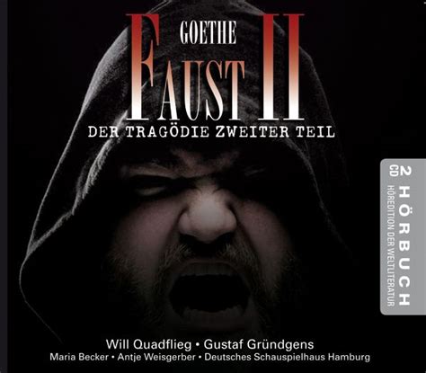 Faust II, 2 Audio-CDs von Johann Wolfgang von Goethe - Hörbücher ...