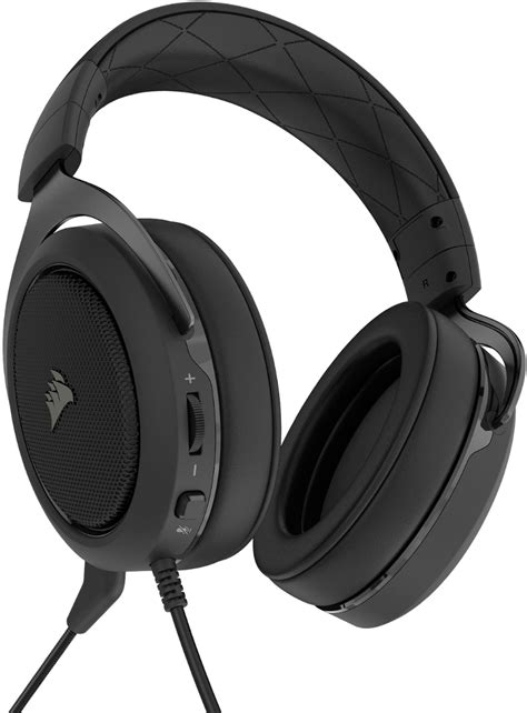 Best Buy: CORSAIR HS50 PRO Wired Stereo Gaming Headset Carbon CA-9011215-NA