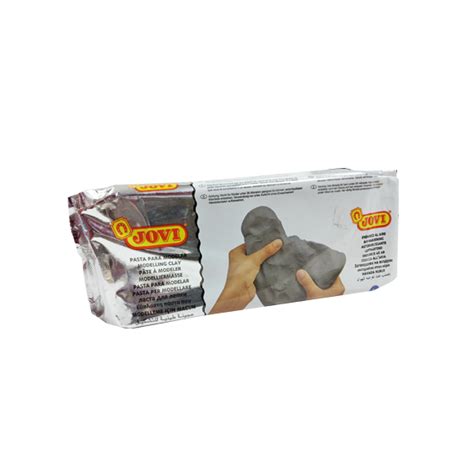 JOVI – AIR DRY (MODELLING CLAY) – GREY(500g) – Ay stationery