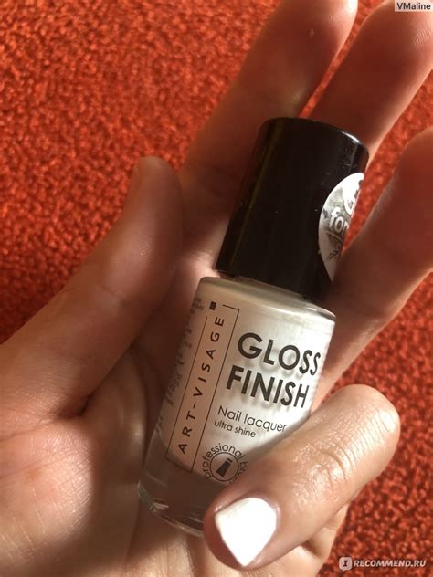 Лак для ногтей Арт-визаж Gloss Finish - «Самый любимый лак » | отзывы