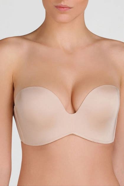 Бюстгальтер с уплотнённой чашкой Wonderbra 80C Телесный (96829 ...
