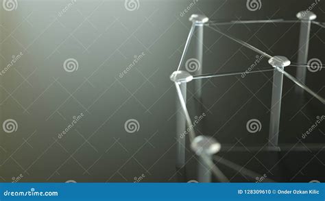 Linked Conceptual Teamwork. Network, Networking, Connect. 3D Rendering Stock Photo - Image of ...