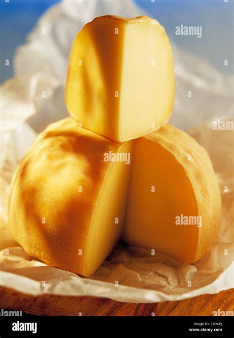 Fol Épi cheese Stock Photo - Alamy