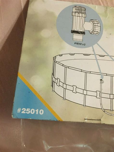 Intex 25010 valve (assy 10747 x 2) | eBay