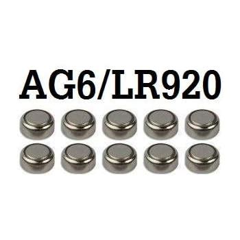 10 X 371/AG6/LR920 WATCH BATTERIES: Amazon.co.uk: Electronics
