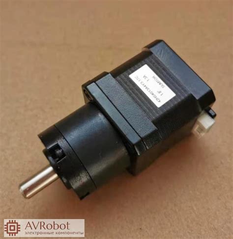 Шаговый двигатель 42HS4013A4XG100 с редуктором, 100NM (steping motor ...