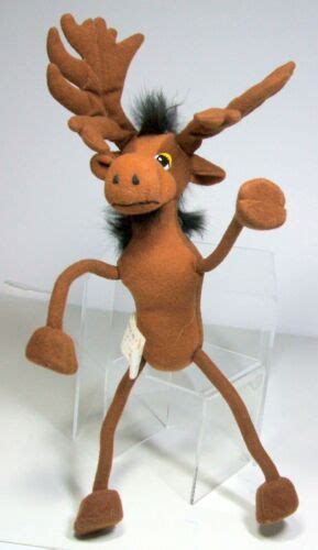Cloth Bendable Moose 13 inch Poseable Made in China Faded Tag | eBay
