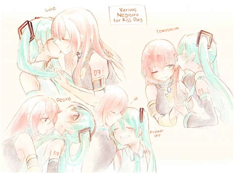 Dynasty Reader » Image › Mochityoko, VOCALOID, Luka x Miku, u/perlenYurifan4life Typesets, Yuri