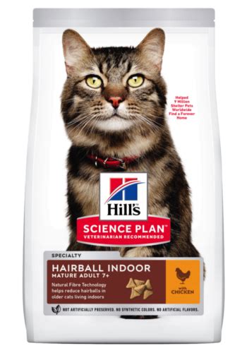 Hills Hairball Control Mature Adult - Patches and Paws