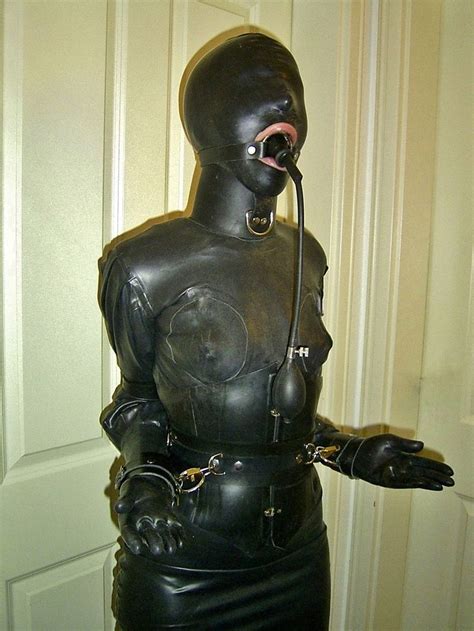 Meat Barn ClubLatex Mask Hood Blindfold Bdsm Depersonalization 01 ...