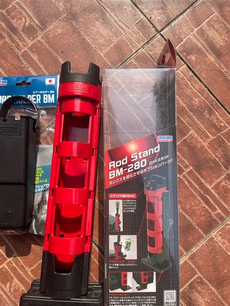 Meiho Rod holder and Lure holder, Sports Equipment, Fishing on Carousell
