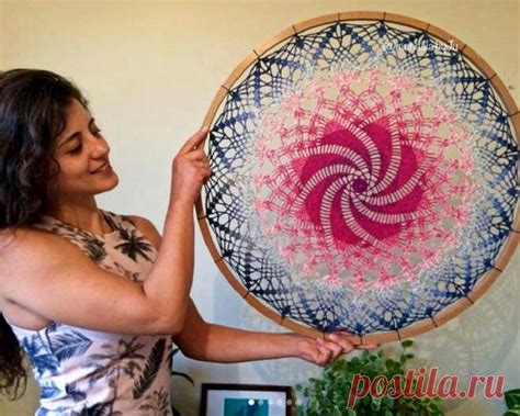 Яркая мандала для дома. Схемы крючком – Paradosik Handmade - вязание ...