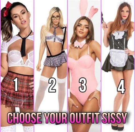 Choose your outfit, sissy : r/my_sissycaptions