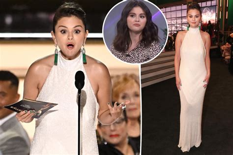 Selena Gomez White Dresses
