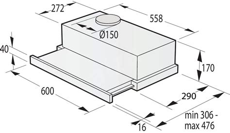 Gorenje TH60E3X Teleszkópos páraelszívó, Elektronixshop