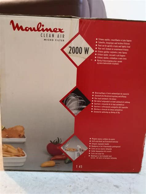 Moulinex Clean Air Deep-fat Fryer, TV & Home Appliances, Kitchen ...