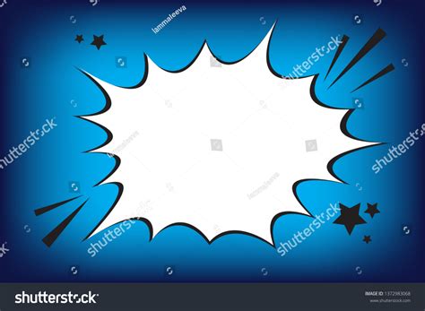 Clear Empty Boom Comic Text Speech Stock Vector (Royalty Free) 1372983068 | Shutterstock