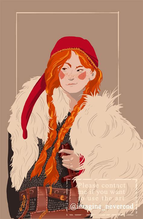 Женщина-викинг | Character, Illustration, Artist
