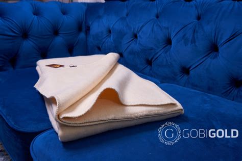 Одеяло тканое из 100% верблюжьей шерсти GOBI 150x200 см. - камел (2022 ...