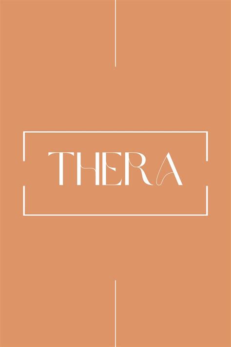 Name Idea: Thera | Names, Spreadsheet