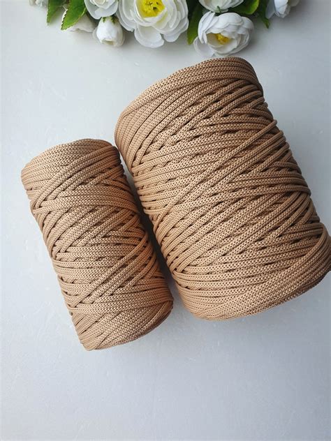 Латте Полиэфирный шнур 4 мм от Charmel