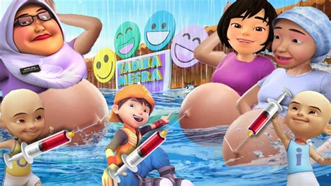 CIKGU MELATI, CIKGU JASMIN DAN CIKGU BESAR DI SUNTIK HAMIL UPIN IPIN ...