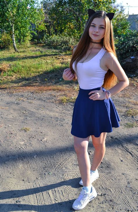 Cosplay Woman in a Blue Skirt Tank Top | Модные стили, Быть девушкой ...