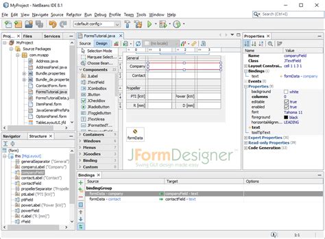 FormDev - JFormDesigner - Java/Swing GUI Designer