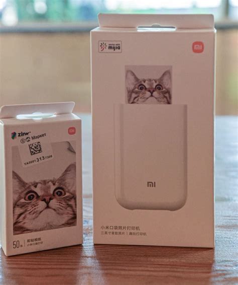 Карманный фотопринтер Xiaomi Mijia AR ZINK | отзывы