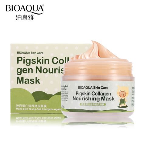 Питательная коллагеновая маска BIOAQUA (Срок 08.2025) Косметика оптом ...