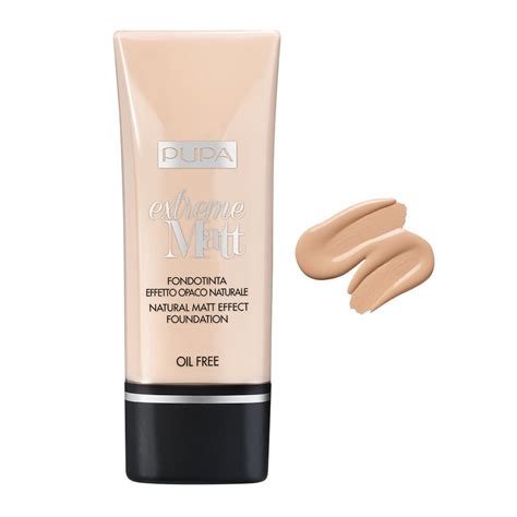 Buy Pupa Milano Extreme Matt Natural Matt Effect Foundation, Oil Free ...